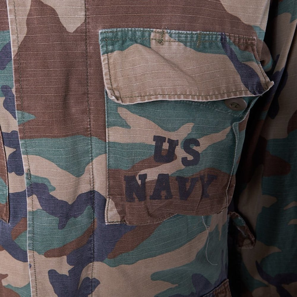 1980s Nato Hot Weather Combat Coat Jacket Camo - Gem